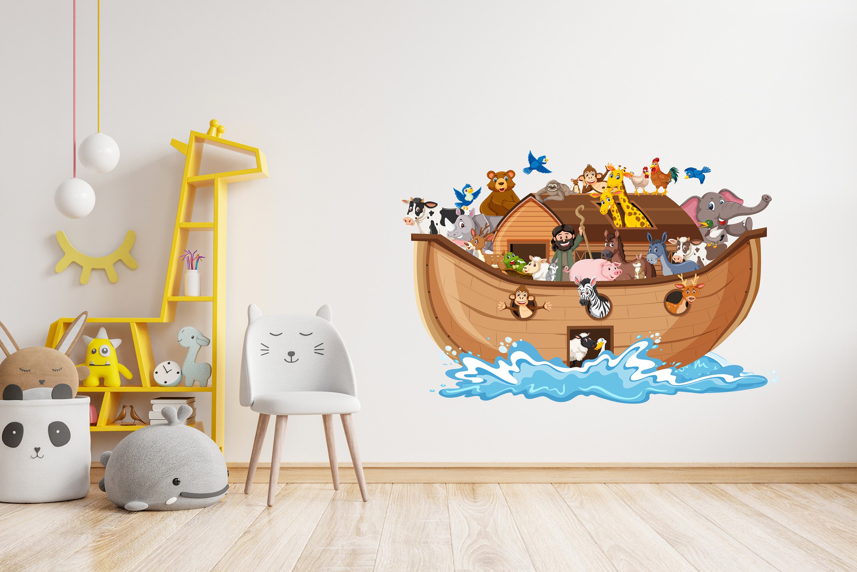 Noahs Ark Sticker Wall Decal - Etsy