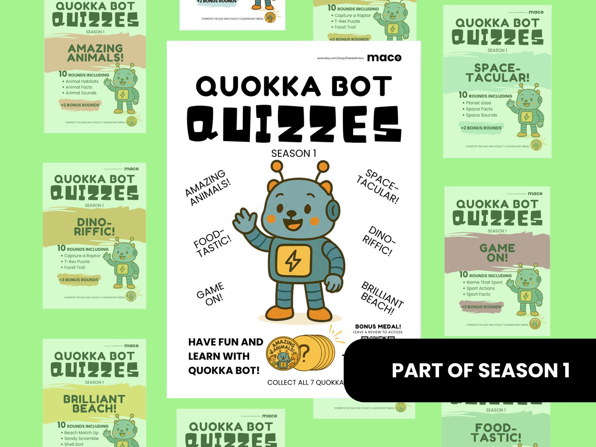 Space Quiz | Kids Quiz | Printable Space Activity Pack | Quokka Bot ...