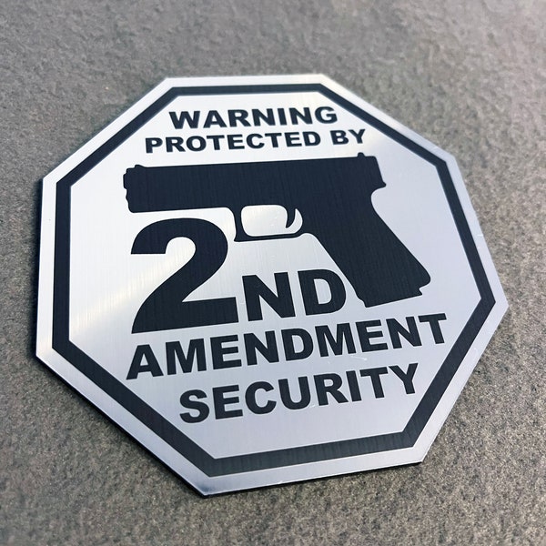 2nd Amendment Sign - Etsy