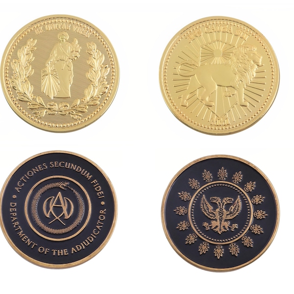 John Wick Adjudicator Coin - Etsy UK