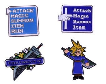 Final Fantasy 7 Meteor Enamel Pin - Etsy