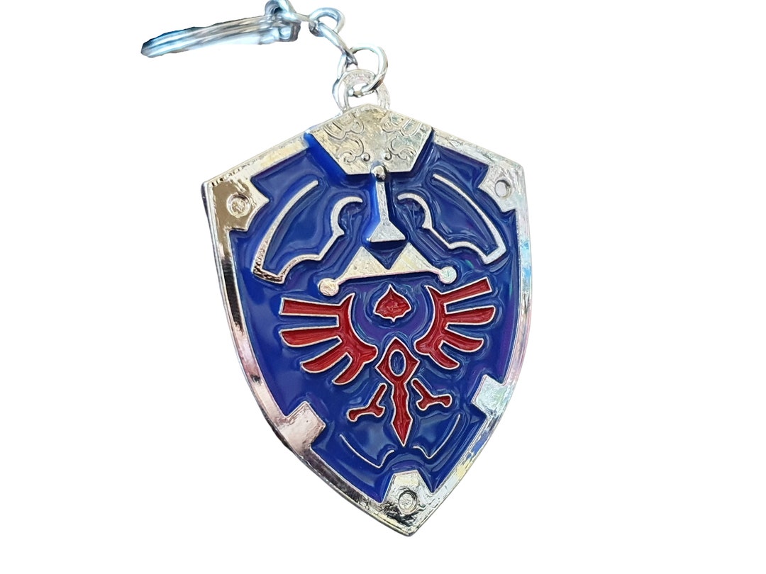 Zelda Hylian Shield Keyring / the Legend of Zelda Link Shield / Video ...