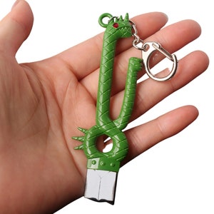 The Seven Deadly Sins Keyring Dragon Handle Meliodas Sword Pendant ...