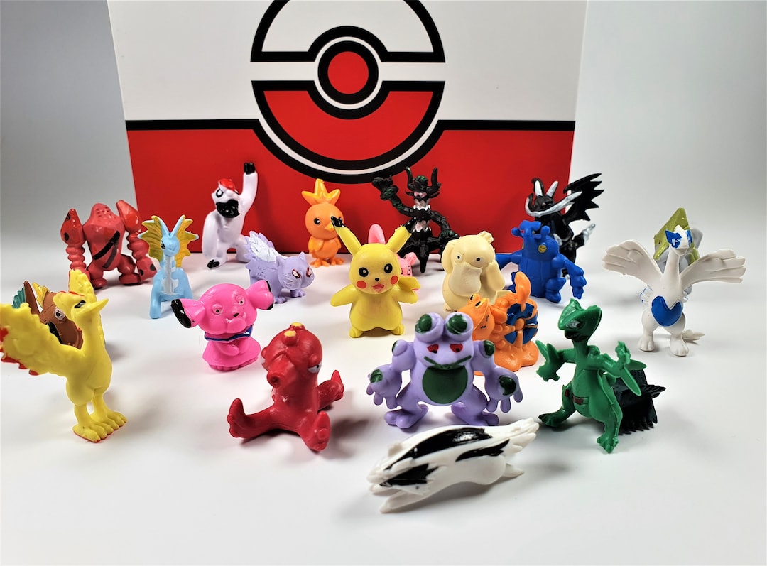 Pokemon Terrarium Miniatures. Pokemon Mini Figures. Toy Christmas Gift ...