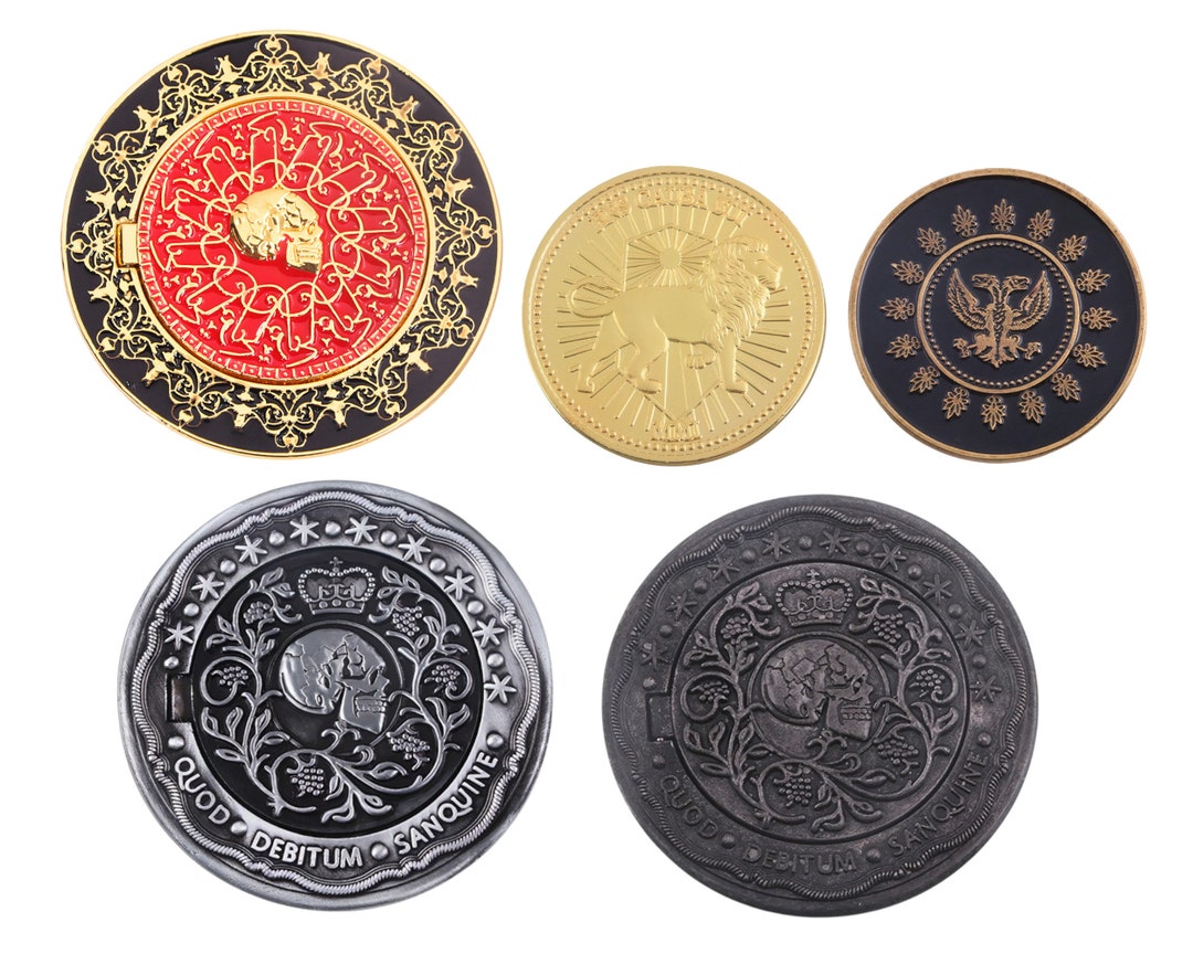 John Wick Coin Set Blood Oath Marker / Sofia's Blood Oath Marker ...