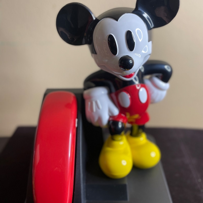Mickey Mouse Telephone - Etsy