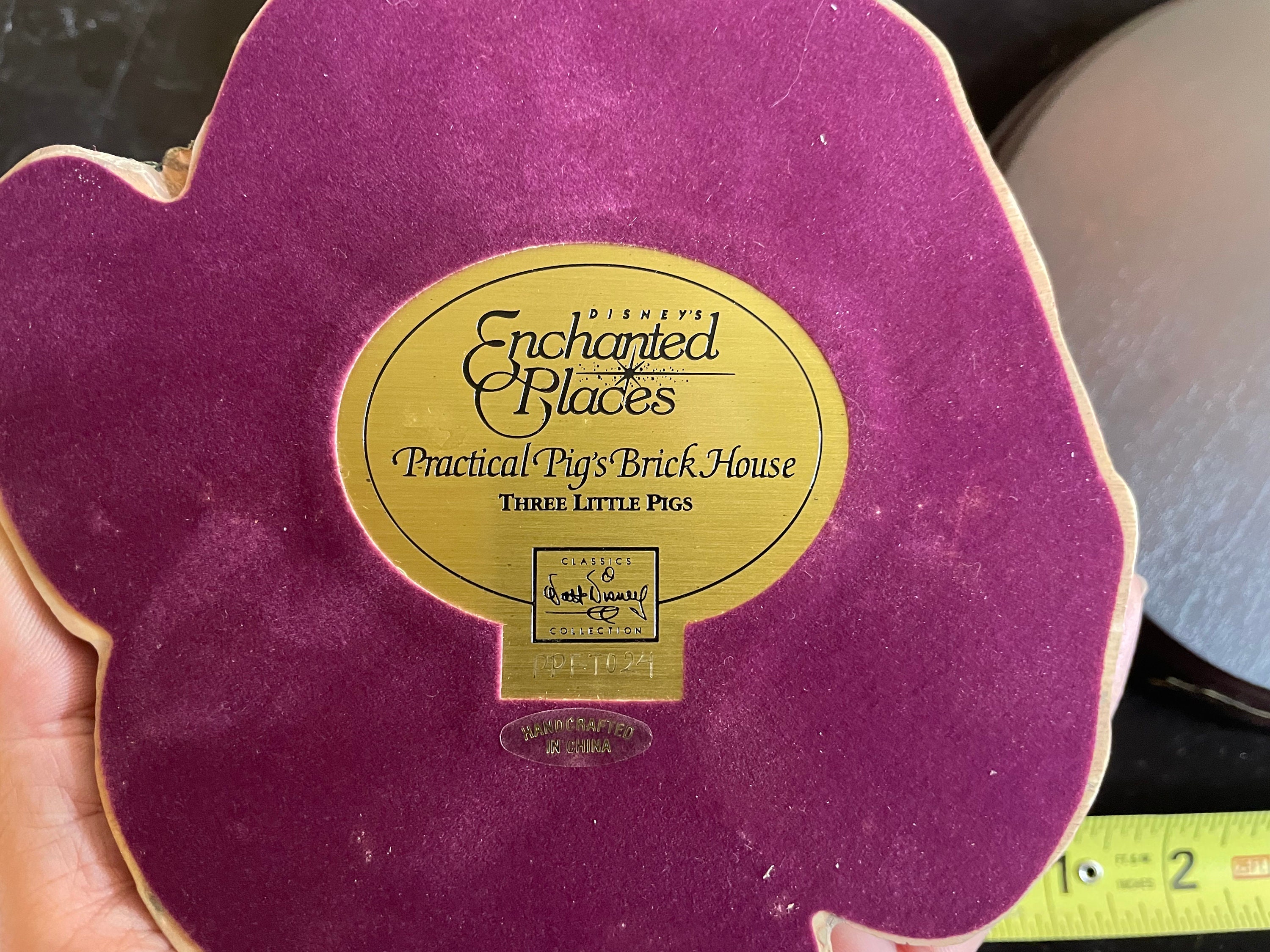 Three Little Pigs Practical Pig’s Brick House Enchanted Places Set - Etsy