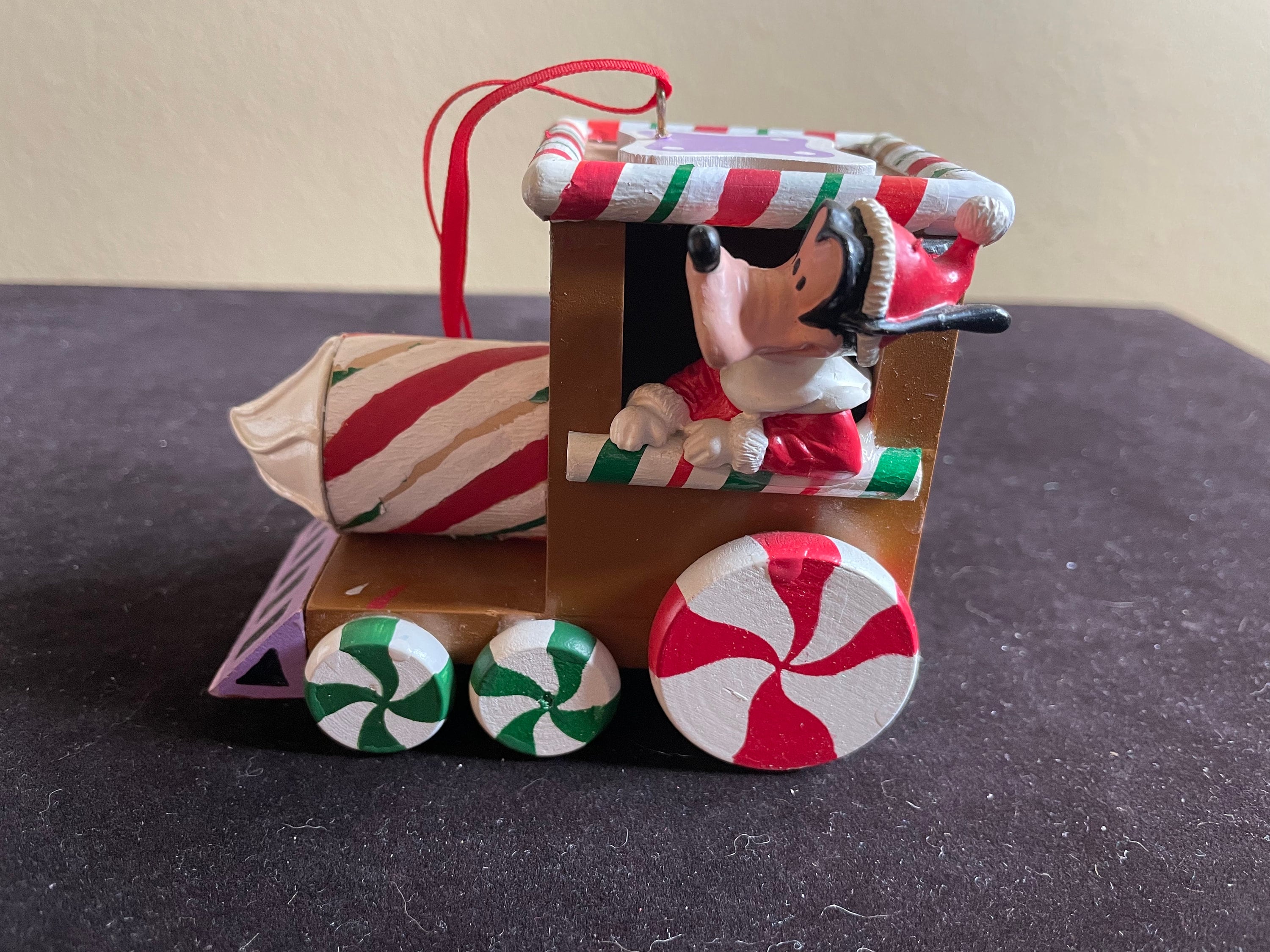 Vintage Walt Disney Holiday Ornaments Collection Goofy Train Engine in ...