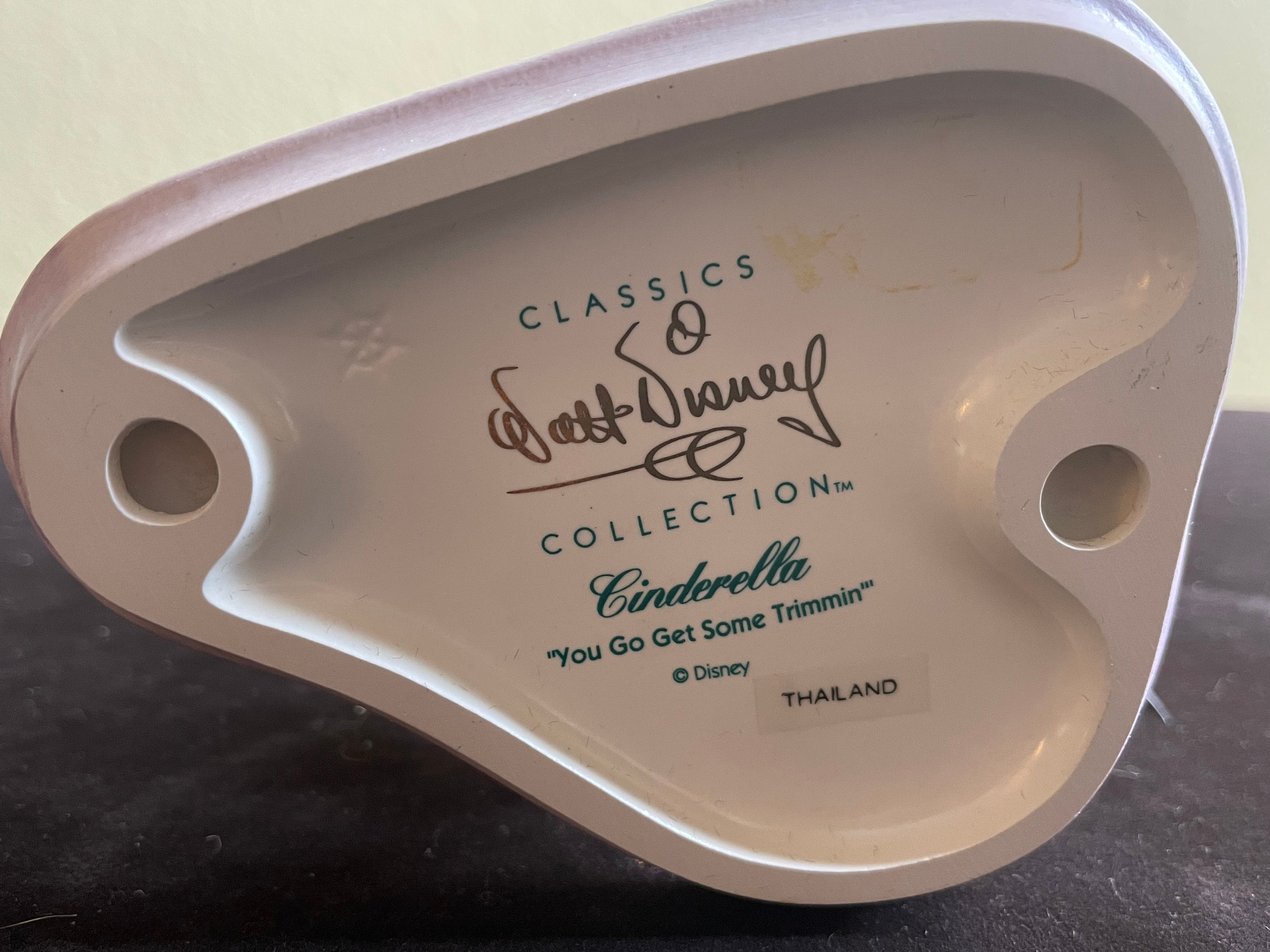 Vintage Walt Disney's Cinderella Jaq you Go Get Some Trimmin Figurine ...