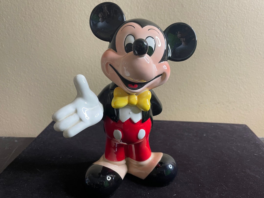 Vintage Porcelain Mickey Mouse Made in Japan - Etsy