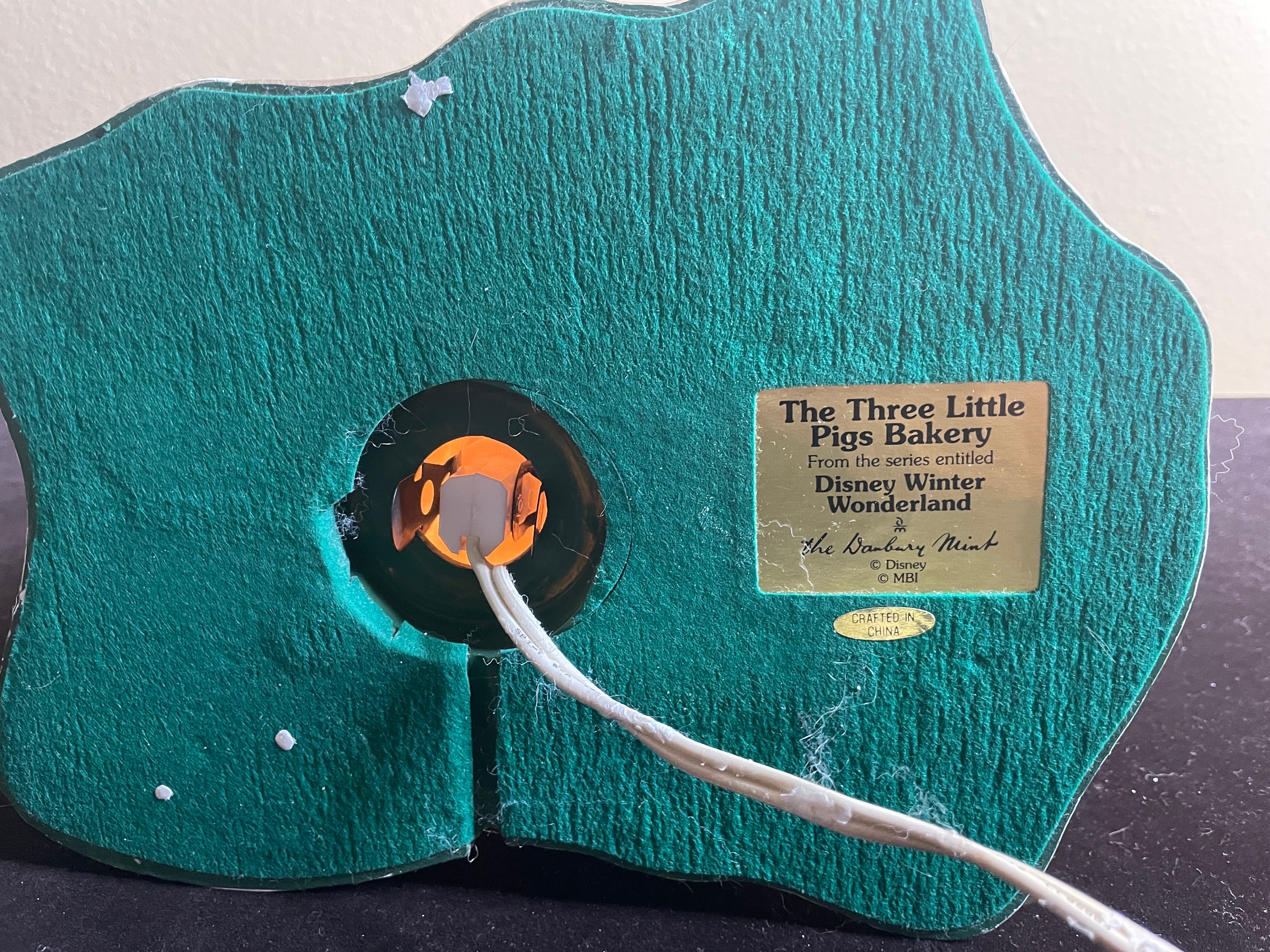 Three Little Pigs Bakery From Disney Winter Wonderland Collection - Etsy