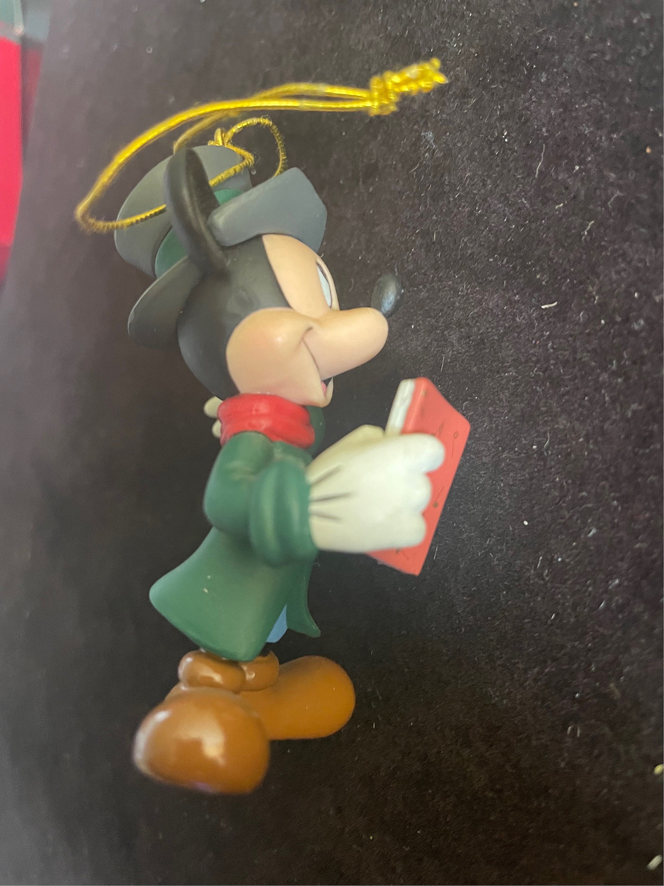 Mickey Mouse Carolling Walt Disney Santa's Workshop Ornament - Etsy