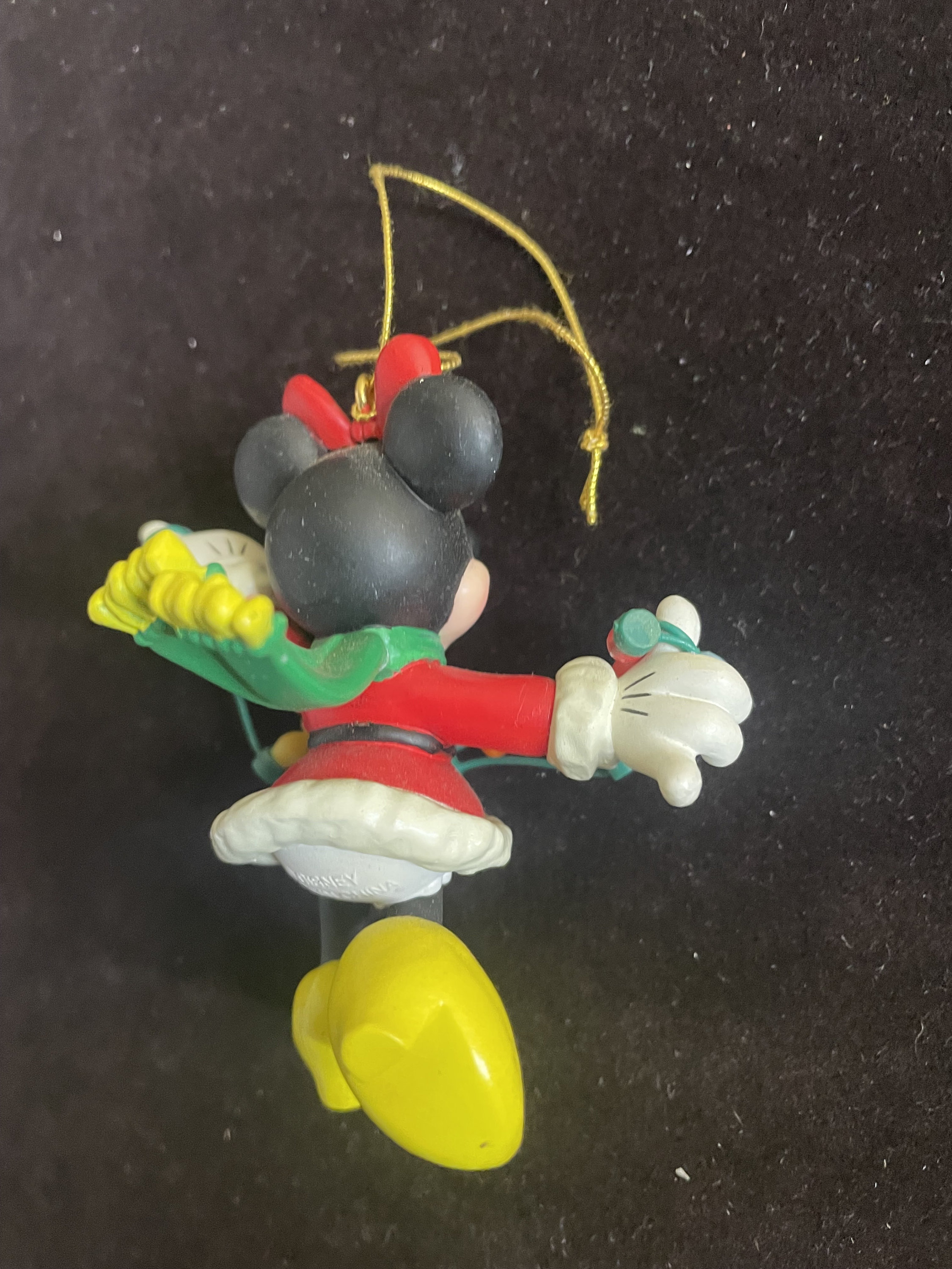 Santa Minnie Mouse Wrapped in Lights Walt Disney Santa's Workshop ...