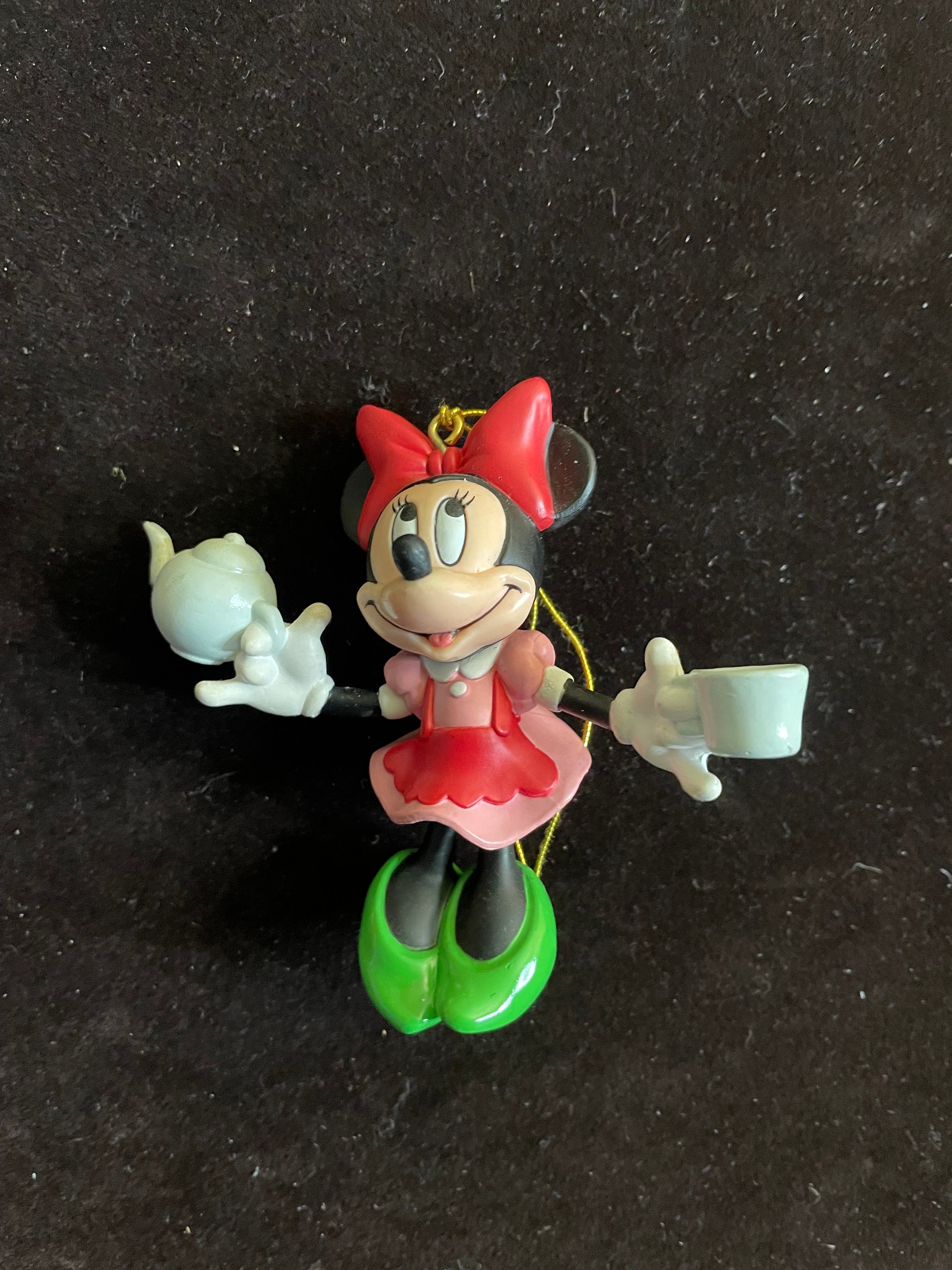 Minnie Mouse Serving Tea Walt Disney Santa's Workshop Ornament - Etsy