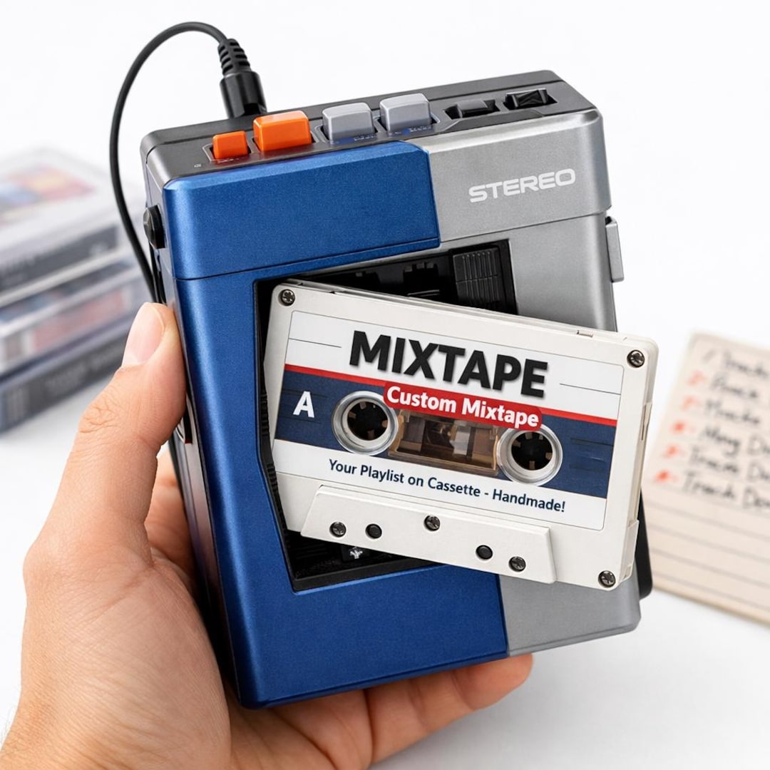 Mixtape - Create Own Custom Cassette Mixtape Compilation Album - Etsy