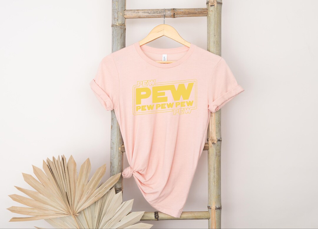 Pew Pew Pew Star Wars Inspired Design Galactic Blaster Theme Digital ...