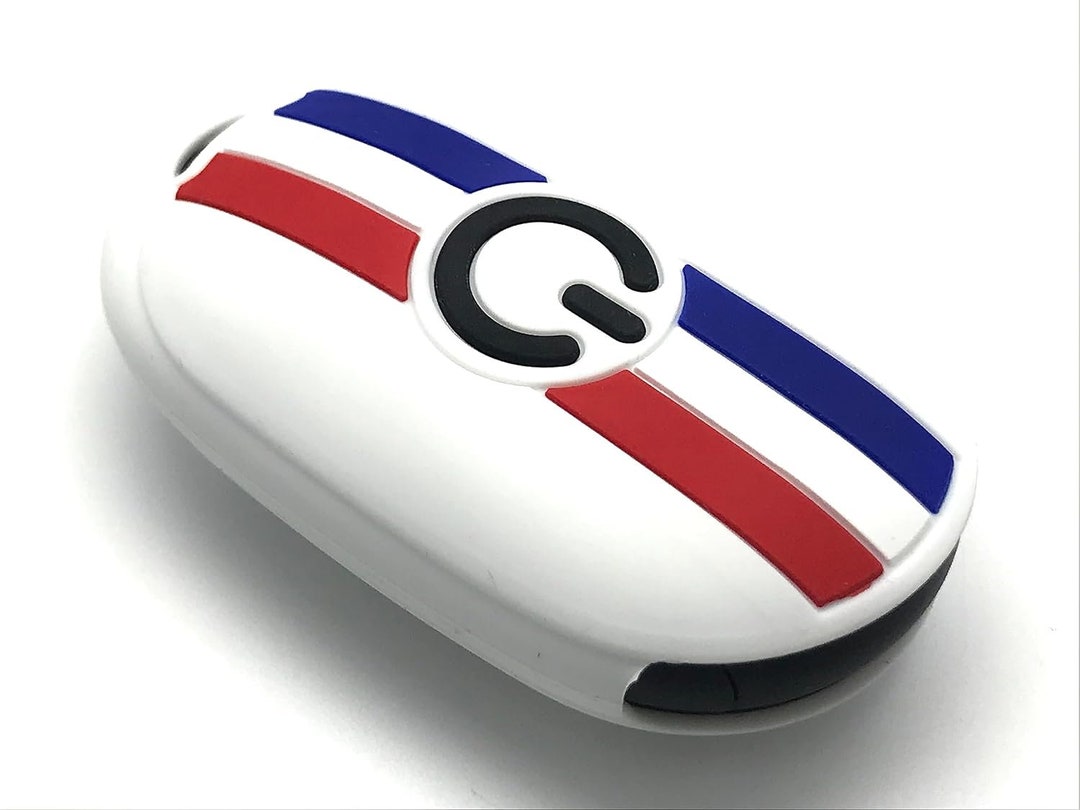 Etui Key Silicone France Flag Key Case for Ker Fob Fiat 500e Electric ...