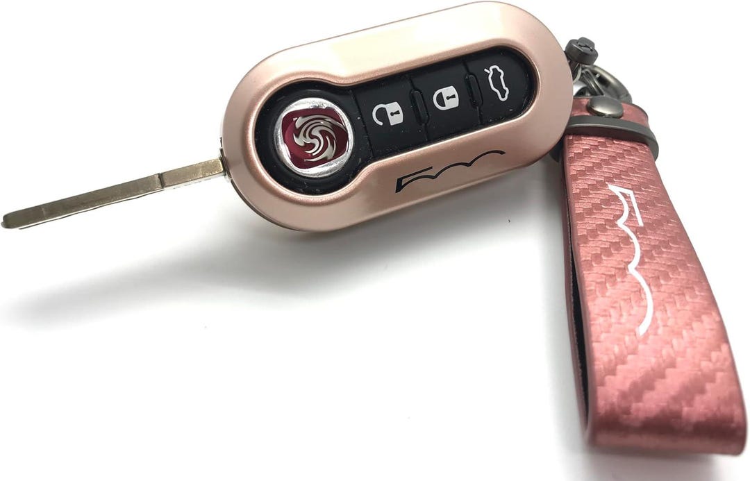 Key Case for Fiat 500C 500-500L Abarth Grande Brava PANDA STILO LINEA 3 ...