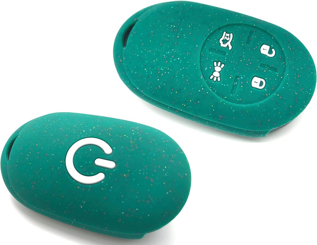 Etui Key Glitter Star Glaze Silicone Key Cover Case Fits Fiat 500e ...