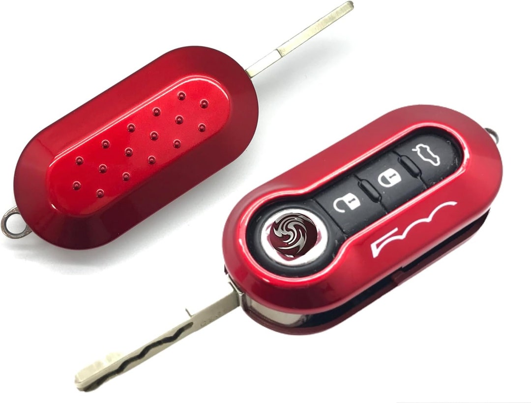 Etui Gloss Key Case for Fiat 500C 500 500L Abarth Grande Brava PANDA ...
