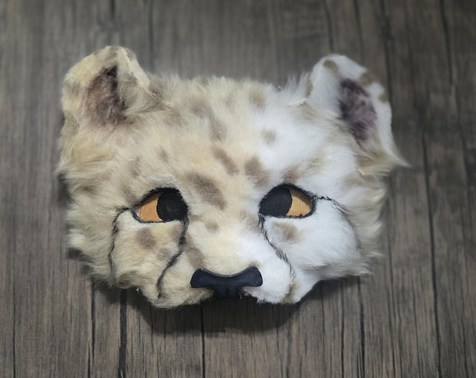Handmade Cheetah Mask - Etsy