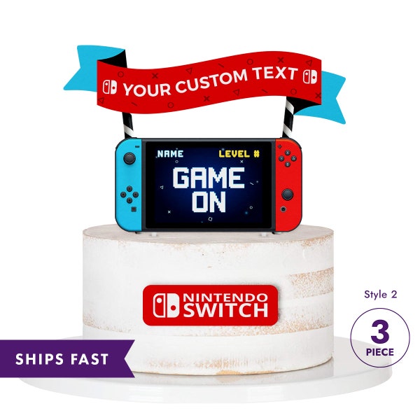 Nintendo Switch Cake - Etsy Canada