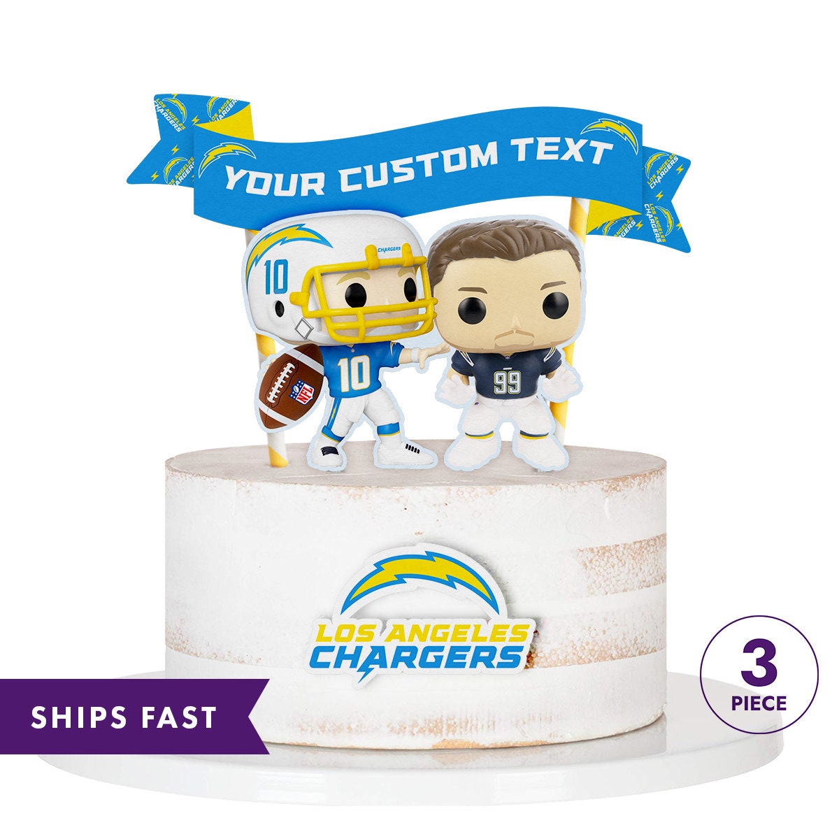Chargers Cake Ideas