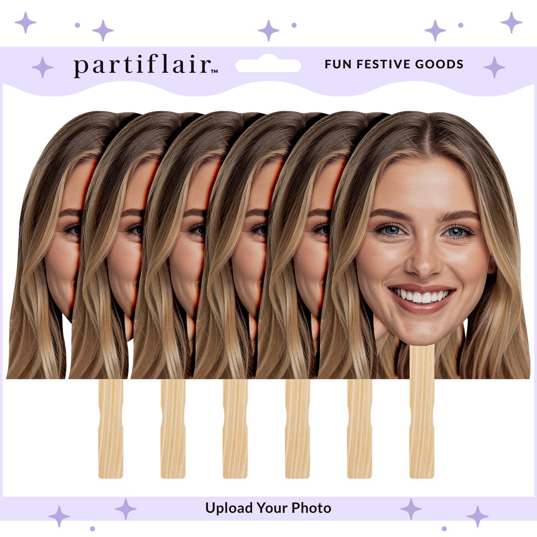 Custom Big Head Cutout Woman From Photo – Personalized Funny Face Party ...