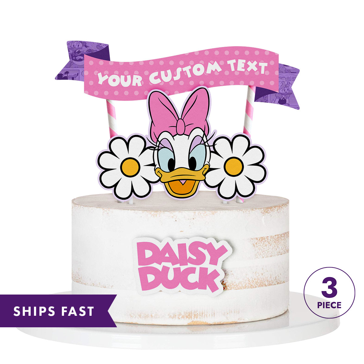 Daisy Duck And Minnie Mouse Cake