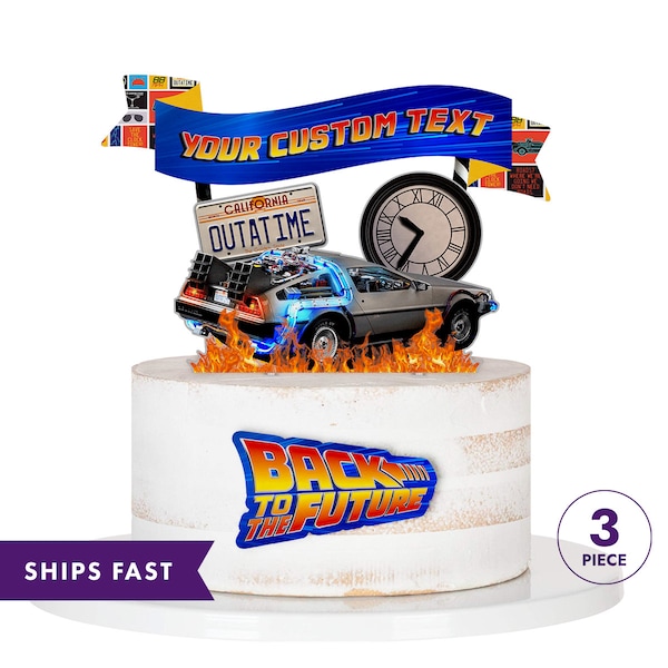 Back to the Future Party Decorations - Etsy