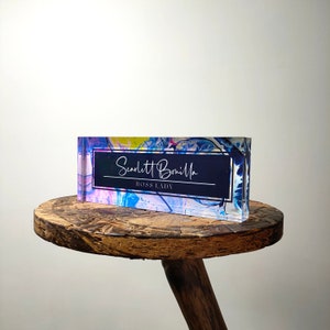 Desk Name Plate Custom, Office Name Plate, Phd Gift, Office Gift, Desk ...