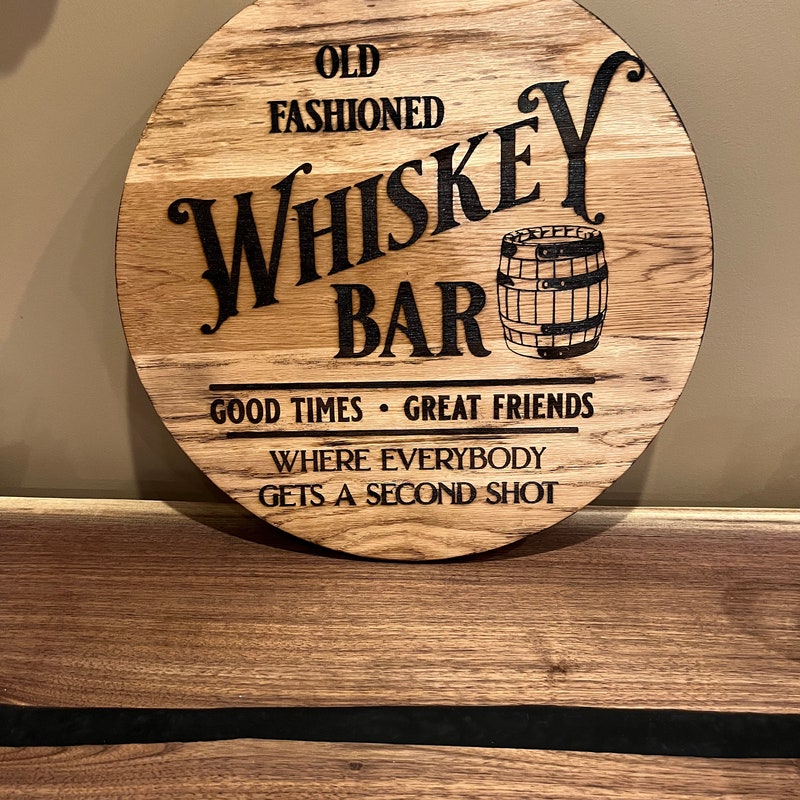 Whiskey Sign - Etsy
