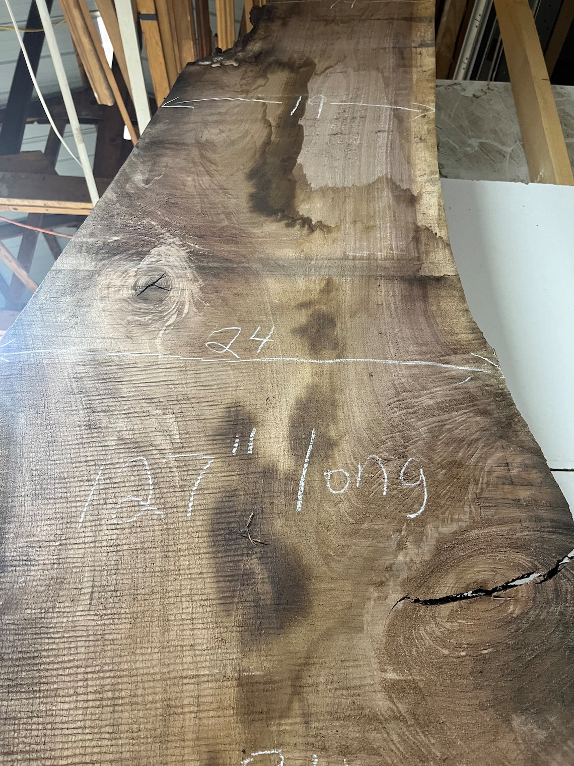 Live Edge Slab, Live Edge Walnut Slab, Bar Top, Live Edge Bar Top ...