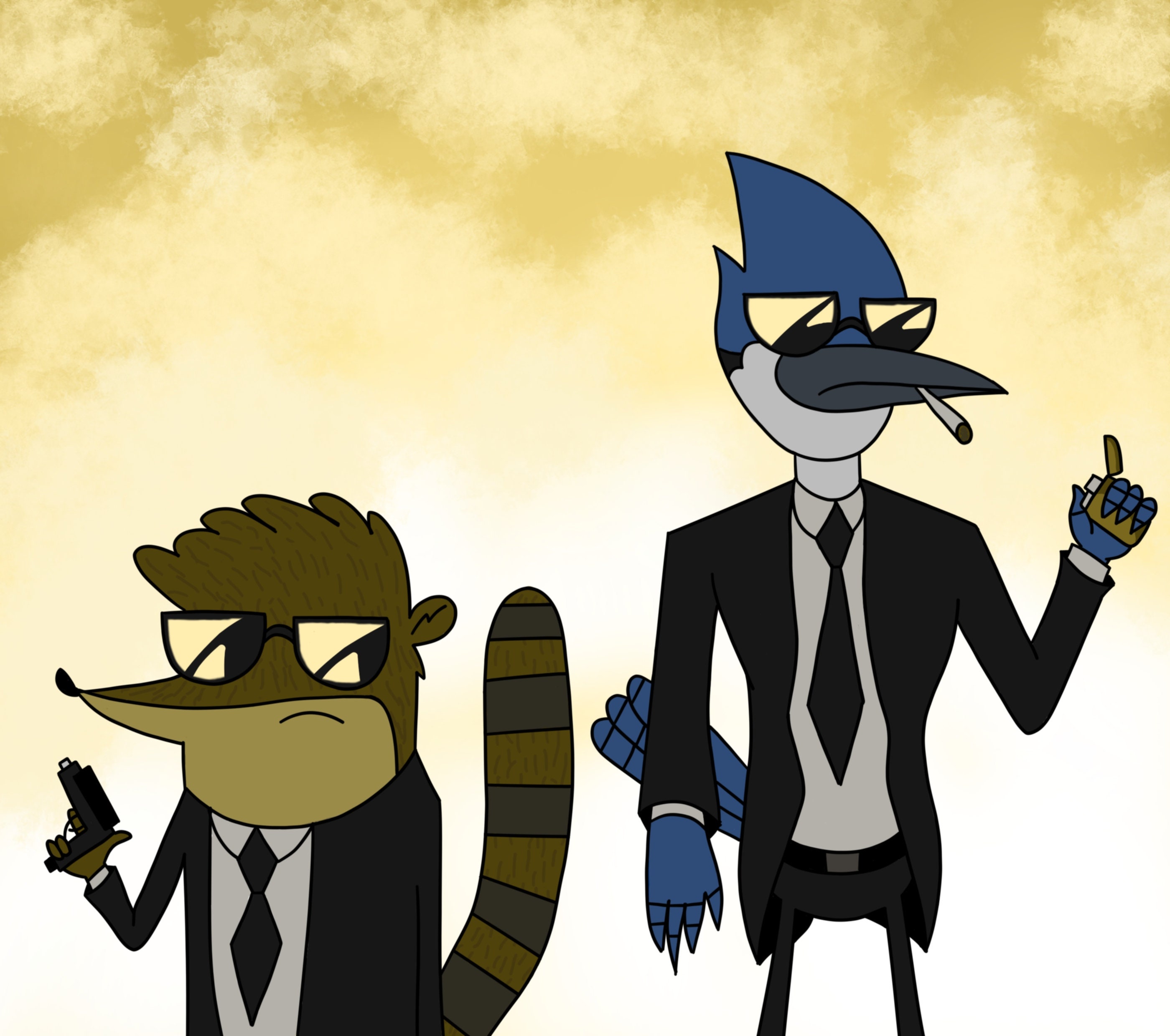 Regular Show Mordecai Wallpaper