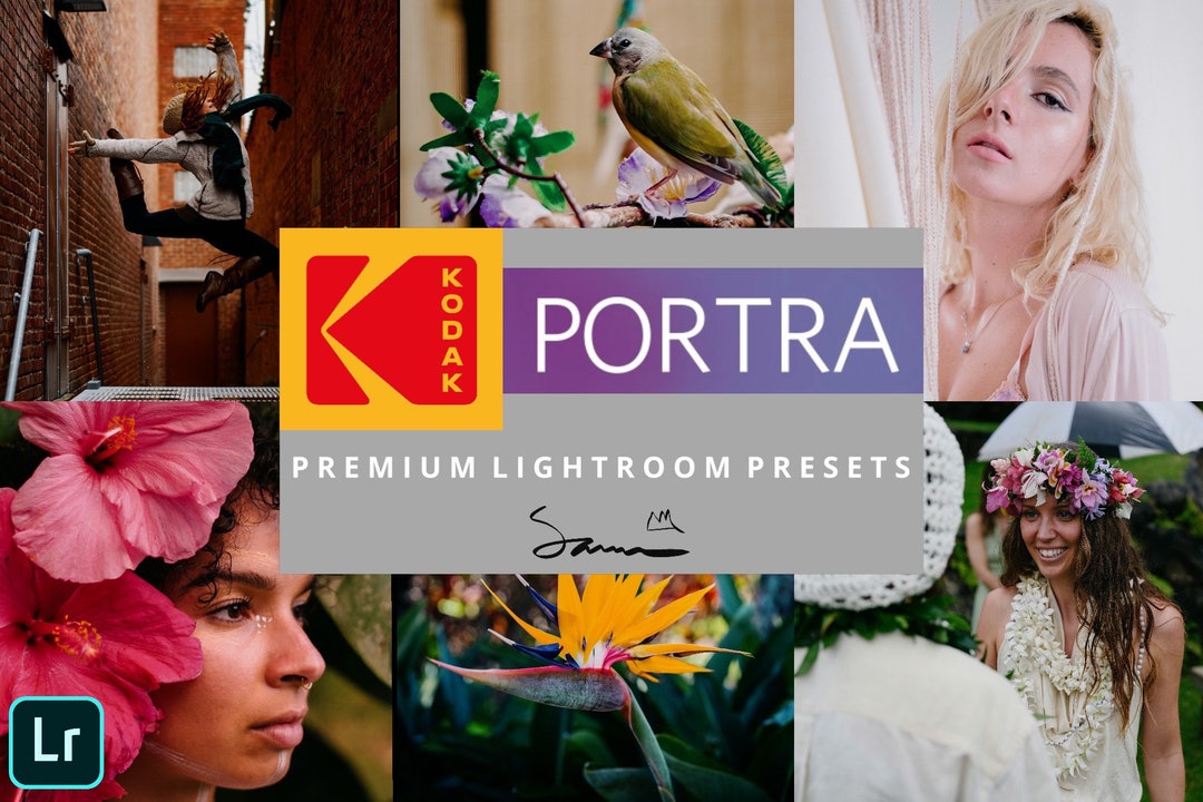 KODAK PORTRA FILM Pro Lightroom Photography Editing Tools Presets for ...
