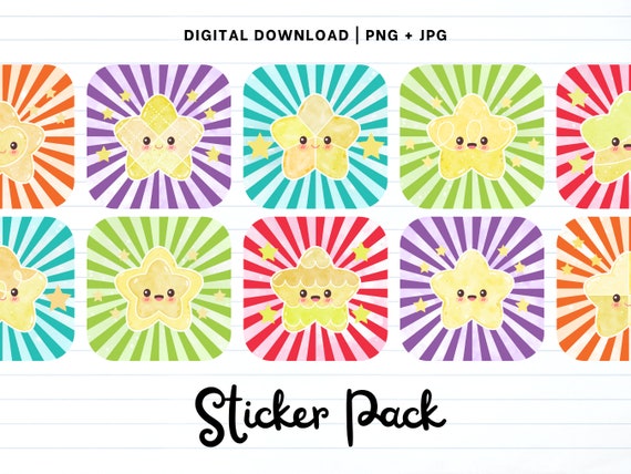 Printable Reward Stickers For Kids