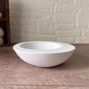 Irregular Round Bowl Silicone Mold: Home Decor, Resin/plaster/concrete ...