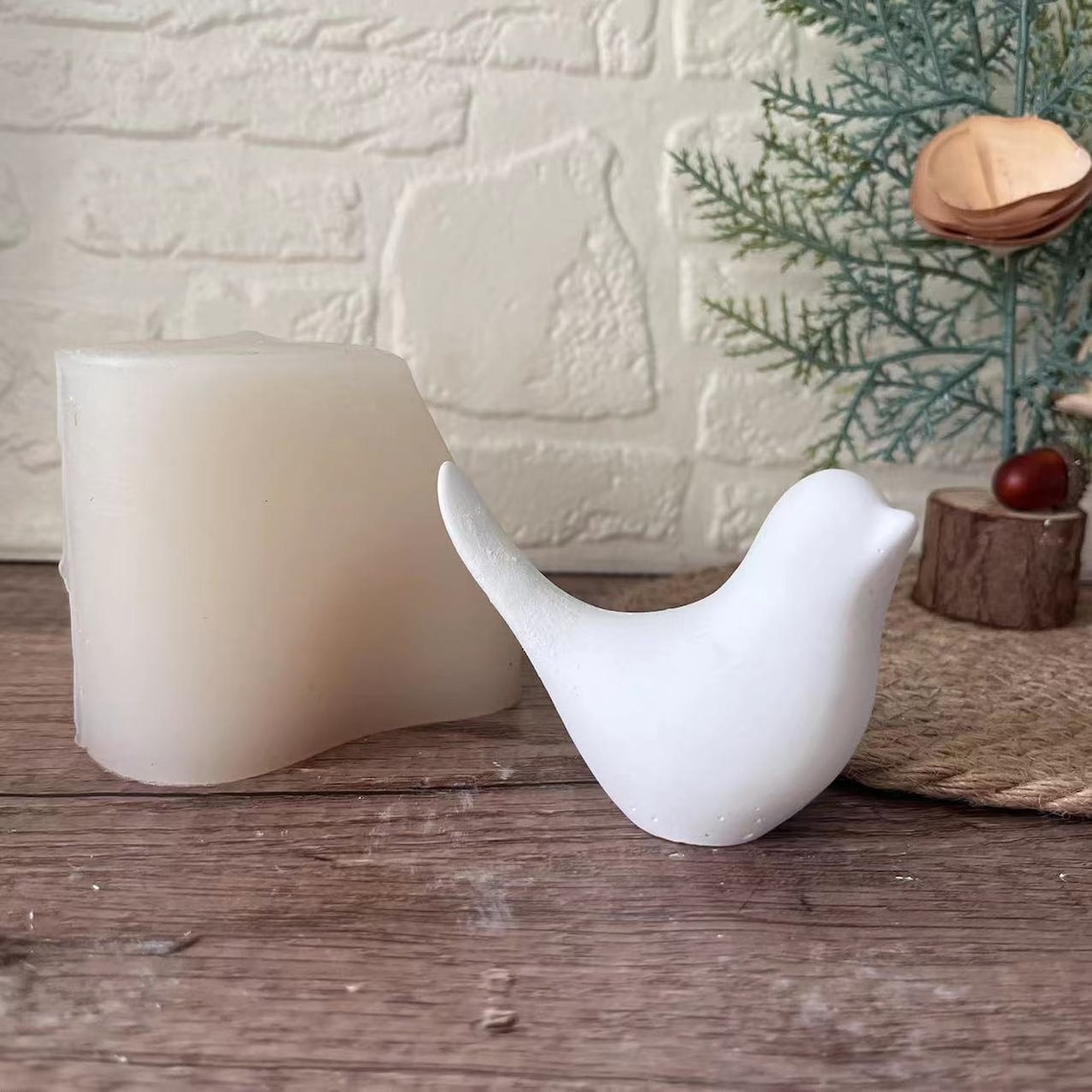 Cute Bird Silicone Mold: Concrete, Resin, Gypsum - Etsy