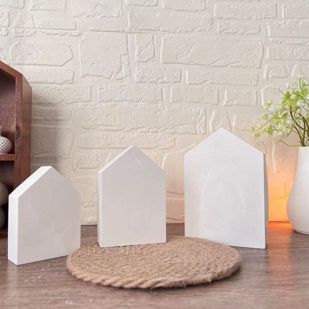 House Silicone Mold House Mold Gypsum Mold Concrete Mold Home Decor ...
