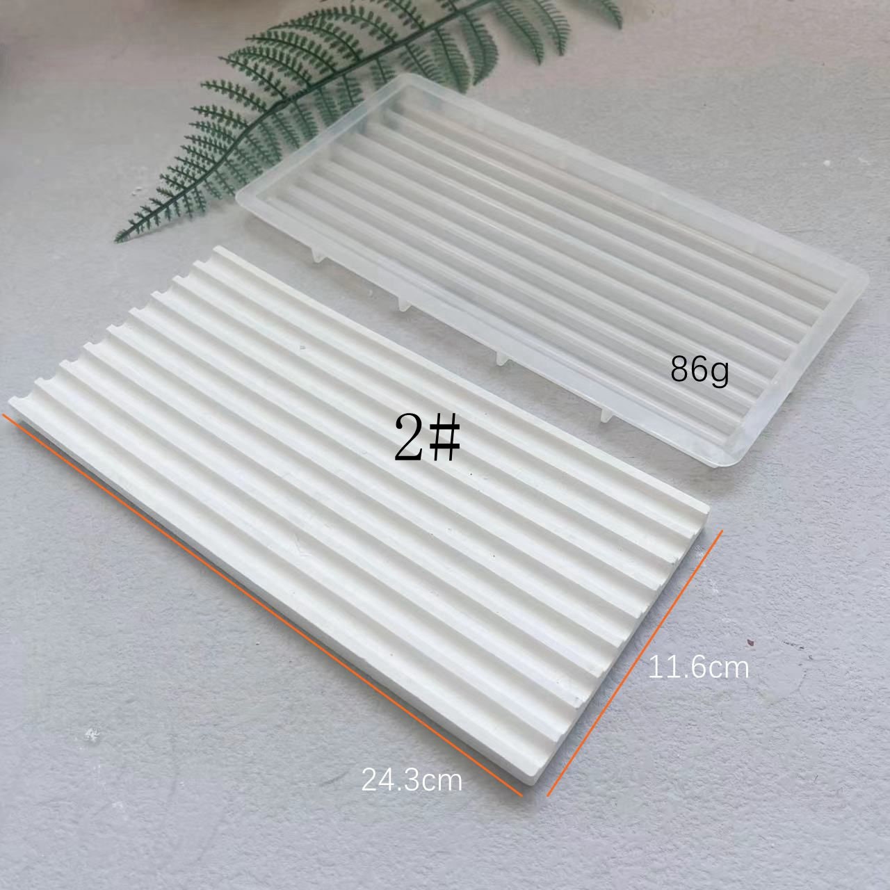 Striped Rectangle Tray Wave Tray Arc Tray Mold Trinket Dish - Etsy