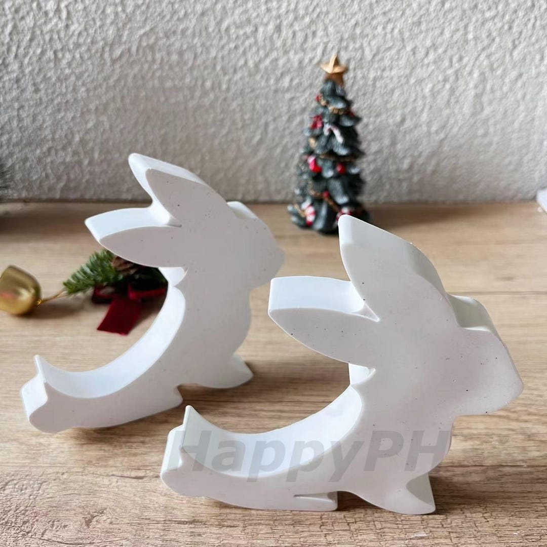 Easter Bunny Mold , Egg Rack Mold , Easter Egg Easter Bunny Siliocne ...