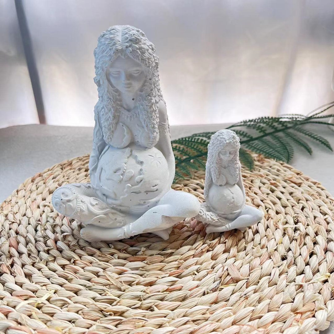 3D Earth Mother Silicone Mold Aroma Mold Secent Mold Plaster Mold ...