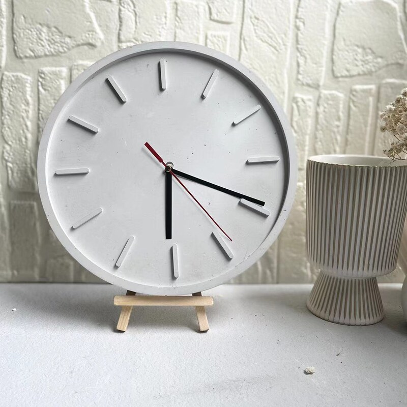 Concrete Clock - Etsy