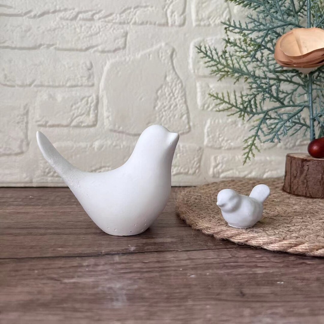 Cute Bird Silicone Mold: Concrete, Resin, Gypsum - Etsy