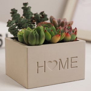 Rectangle Pot Mold With Frame Planter Mold Air Plants Containers Fish ...