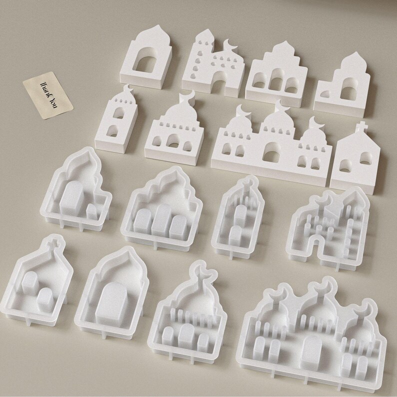 Silicone House Molds: Concrete/resin Hollow Windows Design - Etsy