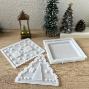 Tent Mold Village House Candle Veseel Mold, Chirstmas House Mold Night ...