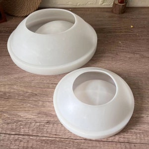 Irregular Round Bowl Silicone Mold: Home Decor, Resin/plaster/concrete ...