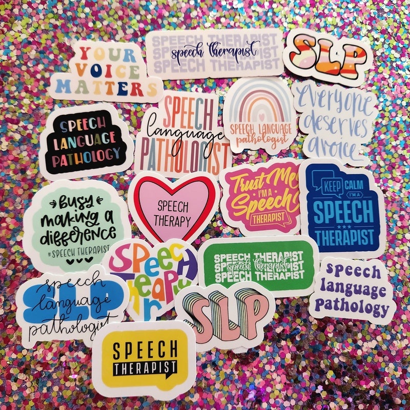 Speech Therapy Stickers - Etsy