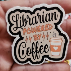 Librarian Stickers, Librarian Sticker Set, Bookworm Gifts, Book Lover ...